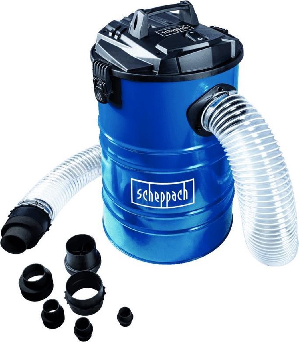 Scheppach Stofafzuiging DC1000- 1200W | 220-240V | 65 liter| Incl. 4 ...