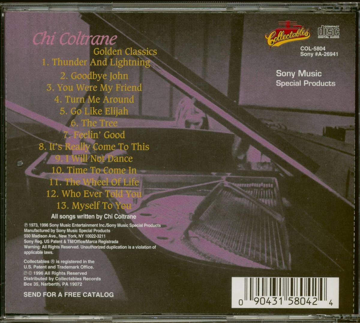 Golden Classics, Chi Coltrane | CD (album) | Muziek | bol.com