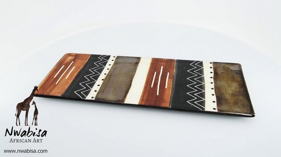 Letsopa Ceramics - Bronze Earth - Cakeschaal - Taartplateau - Sushi ...