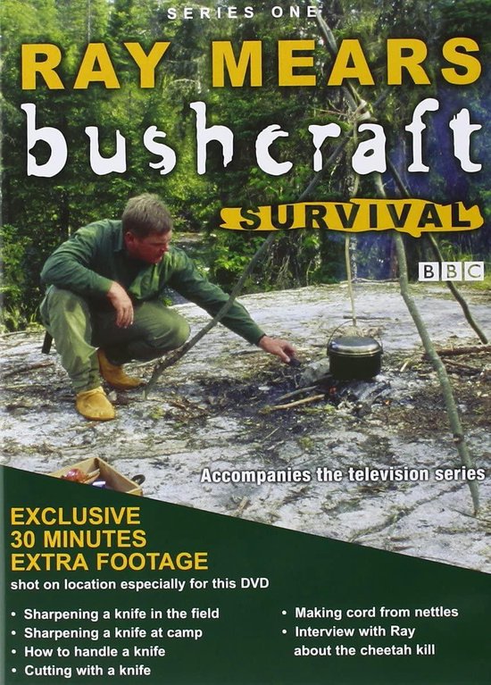 Ray Mears - Bushcraft Survival - Series 1 DVD (Dvd), Rat Mears | Dvd's ...