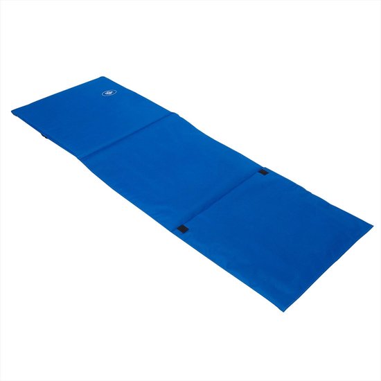 Deuba 2x Strandmat Opvouwbaar Gewatteerd Kussen Verstelbaar Opbergvak ...