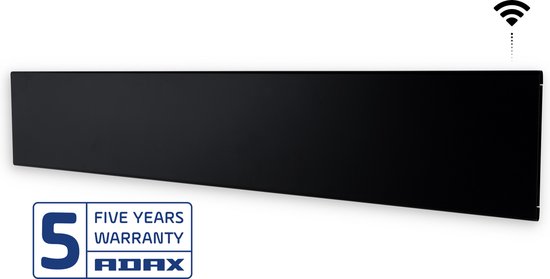 Adax Neo wifi, L02, 21cm laag zwart -250 watt | bol