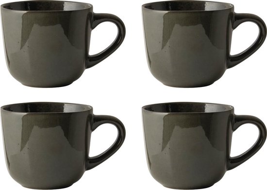 Gusta Table Tales - Mok - 300ml - Groen - Scandic - set 4 stuks | bol