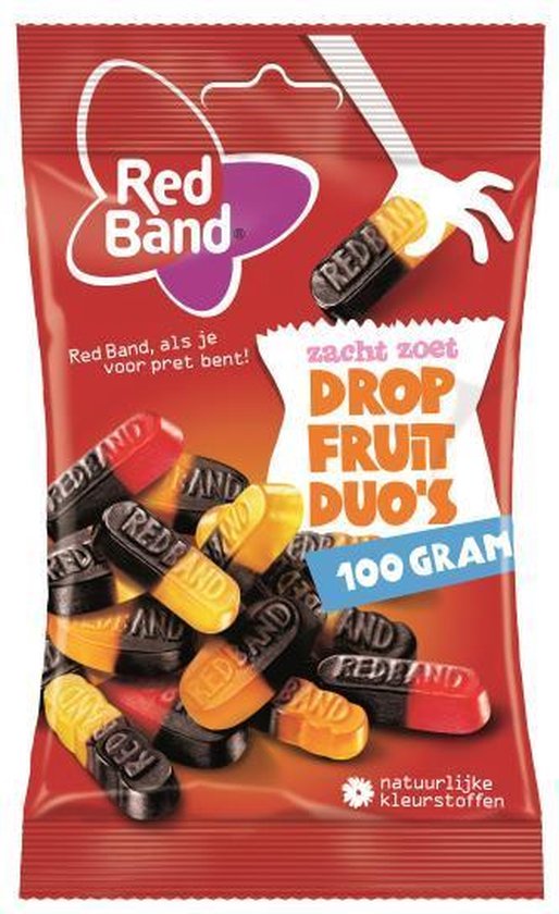 Red Band Dropfruit Duo's 100 gr | bol.com