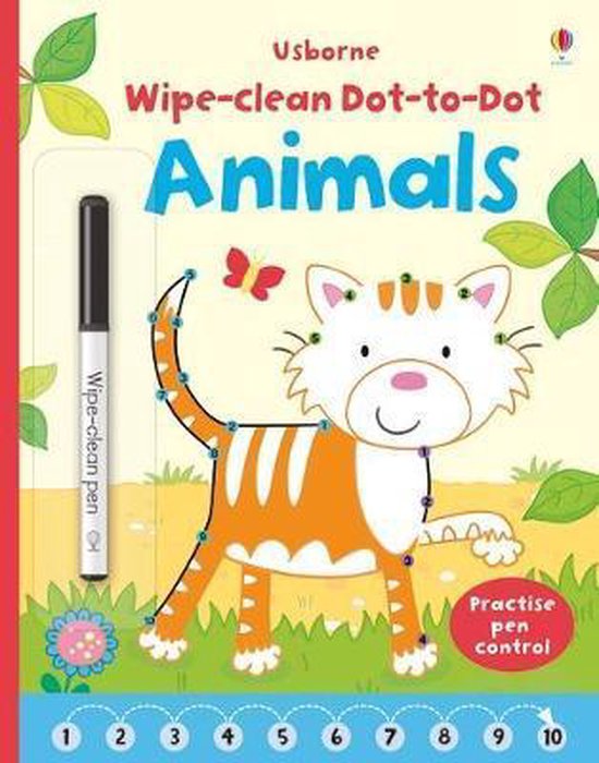 Wipe-clean Dot-to-dot Animals, Katrina Fearn | 9781409587521 | Boeken ...