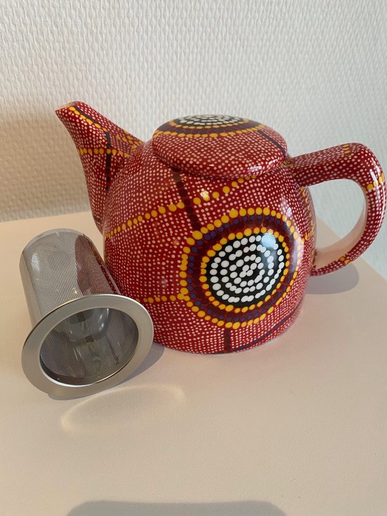 Alperstein Designs - theeset - porselein -Debbie Napaljarri Brown ...