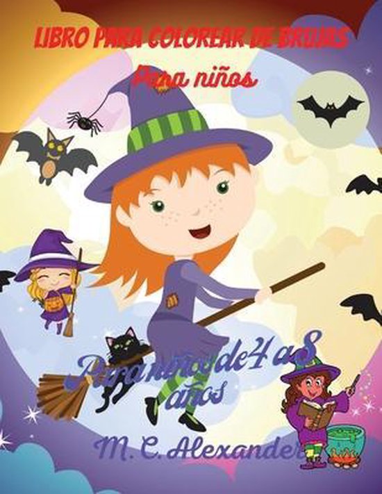 Libro para colorear de brujas para ninos, M S Crowdell | 9784897345727 ...