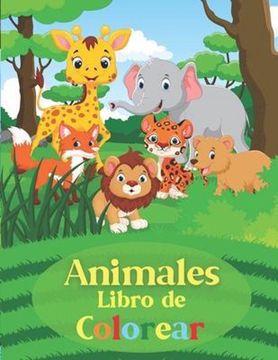 Animales Libro de Colorear, Maryann Polflower | 9798745315619 | Boeken ...