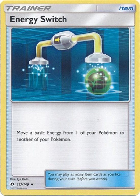 Pokemonkaart Energy Switch 117 149 Sun En Moon Games