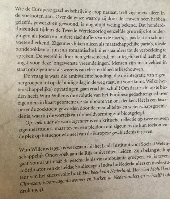 Op zoek naar de ware zigeuner | 9789062243419 | Wim Willems | Boeken | bol