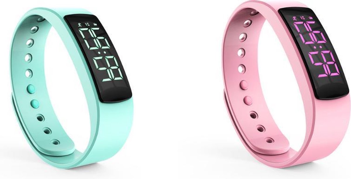 Stappenteller Dames| Stappenteller horloge Heren |Beweging Tracker ...