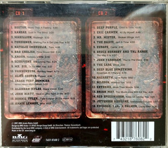 Rock Files presents The Best Rock Ballads, Various | CD (album ...