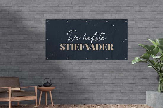 Schuttingposter Kado man - Stiefvader - Vaderdag - De liefste ...