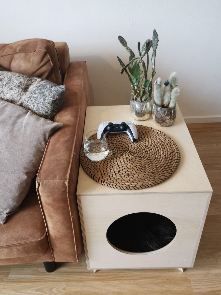 Houten hondenmand - design hondenhuisje | bol.com