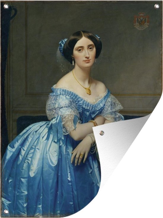 Tuinposter - Tuindoek - Tuinposters buiten - The Princesse de Broglie ...