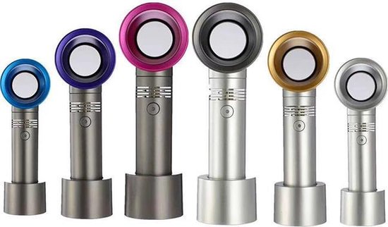 Draadloze USB Oplaadbare Mini Hand Ventilator – USB Ventilator ...