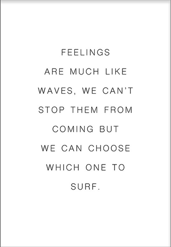 Feelings quote Poster - Wallified - Tekst - Poster - Wall-Art ...
