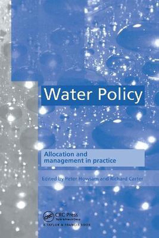 Water Policy | 9780367448462 | Boeken | bol.com