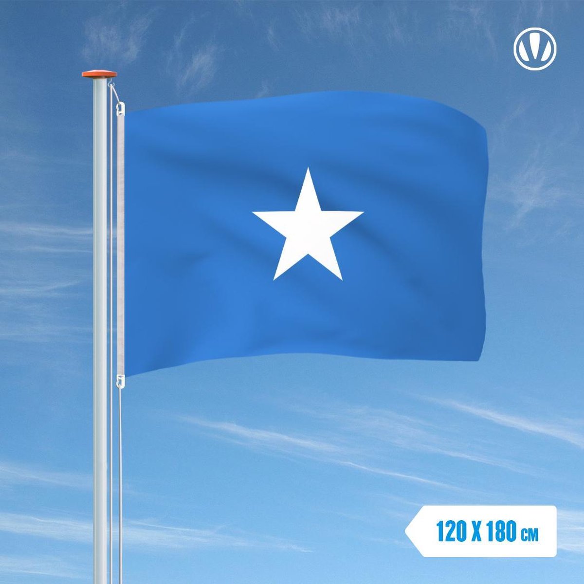 Vlag Somalie 120x180cm | bol.com