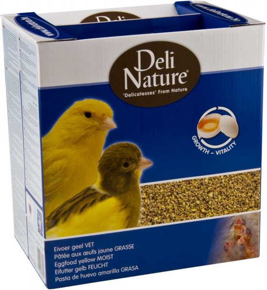 Deli Nature Eivoer Vet Geel 1 kg | bol