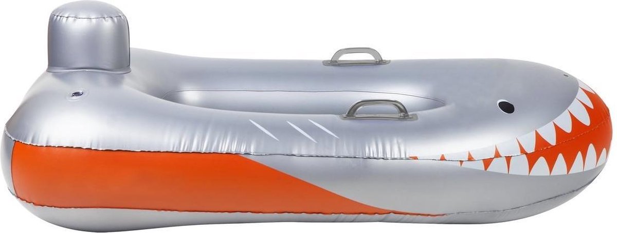 Sunnylife - Opblaasbare Speedboot - Floats Shark - Opblaasbaar zwembad ...