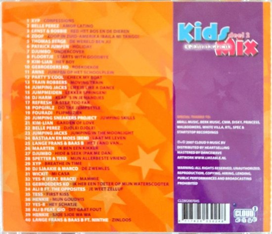 Kids Mix - 40 Hits In The Mix 2, Various | CD (album) | Muziek | bol