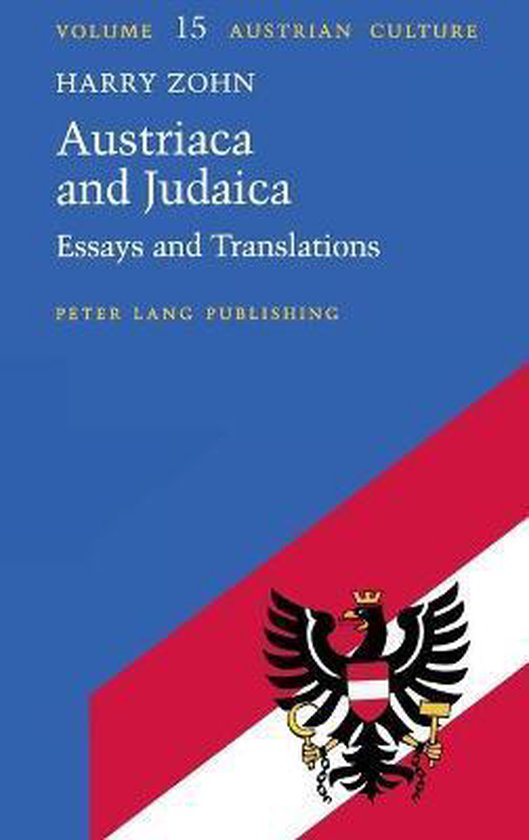 Austriaca and Judaica | 9780820425672 | Harry Zohn | Boeken | bol