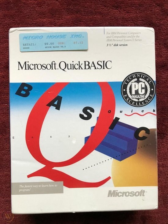 Microsoft QuickBASIC 4.5 2nd Edition Manual (ebook), DRDEHA ...