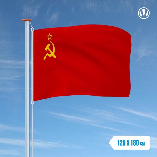 Vlag Sovjet-Unie 120x180cm | bol.com