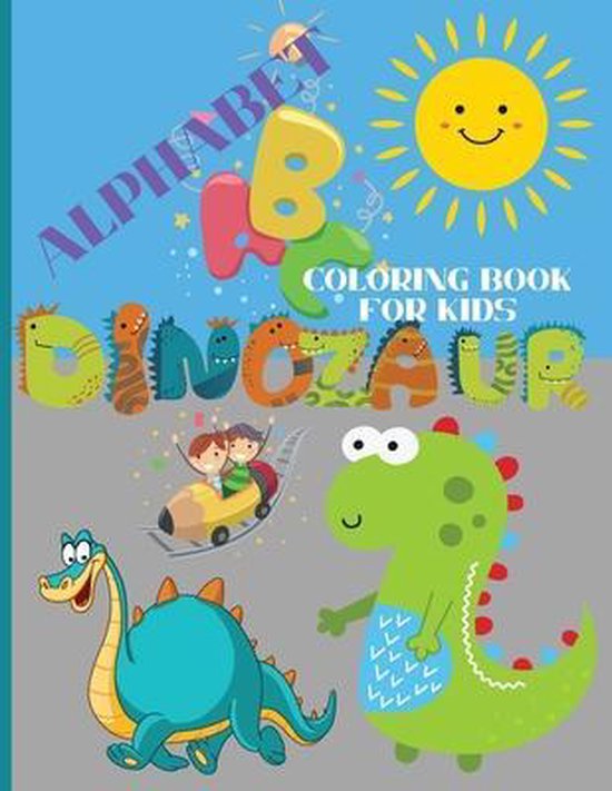 Alphabet Dinosaur Coloring Book for Kids, Konkoly JM | 9788311985704 ...