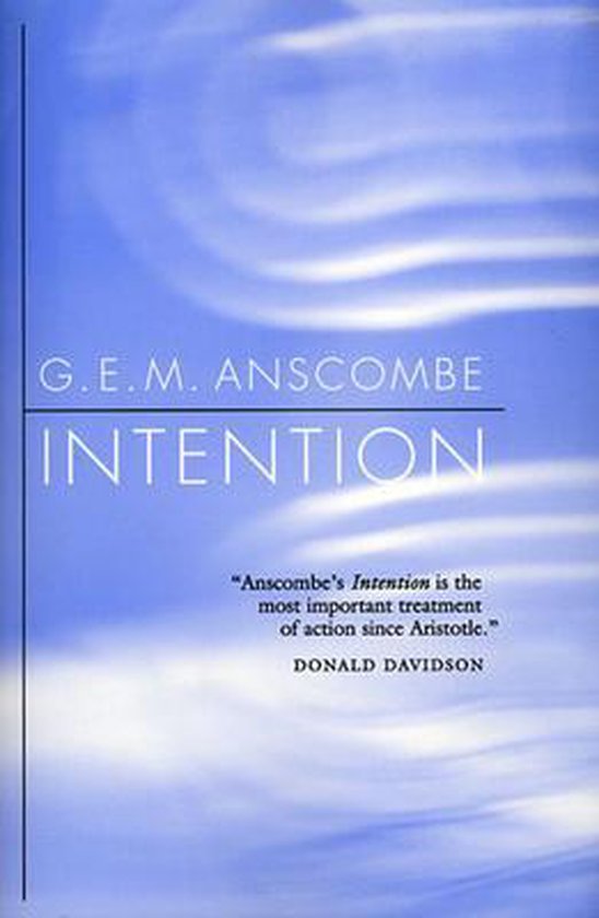 Intention | 9780674003996 | G. E. M. Anscombe | Boeken | bol