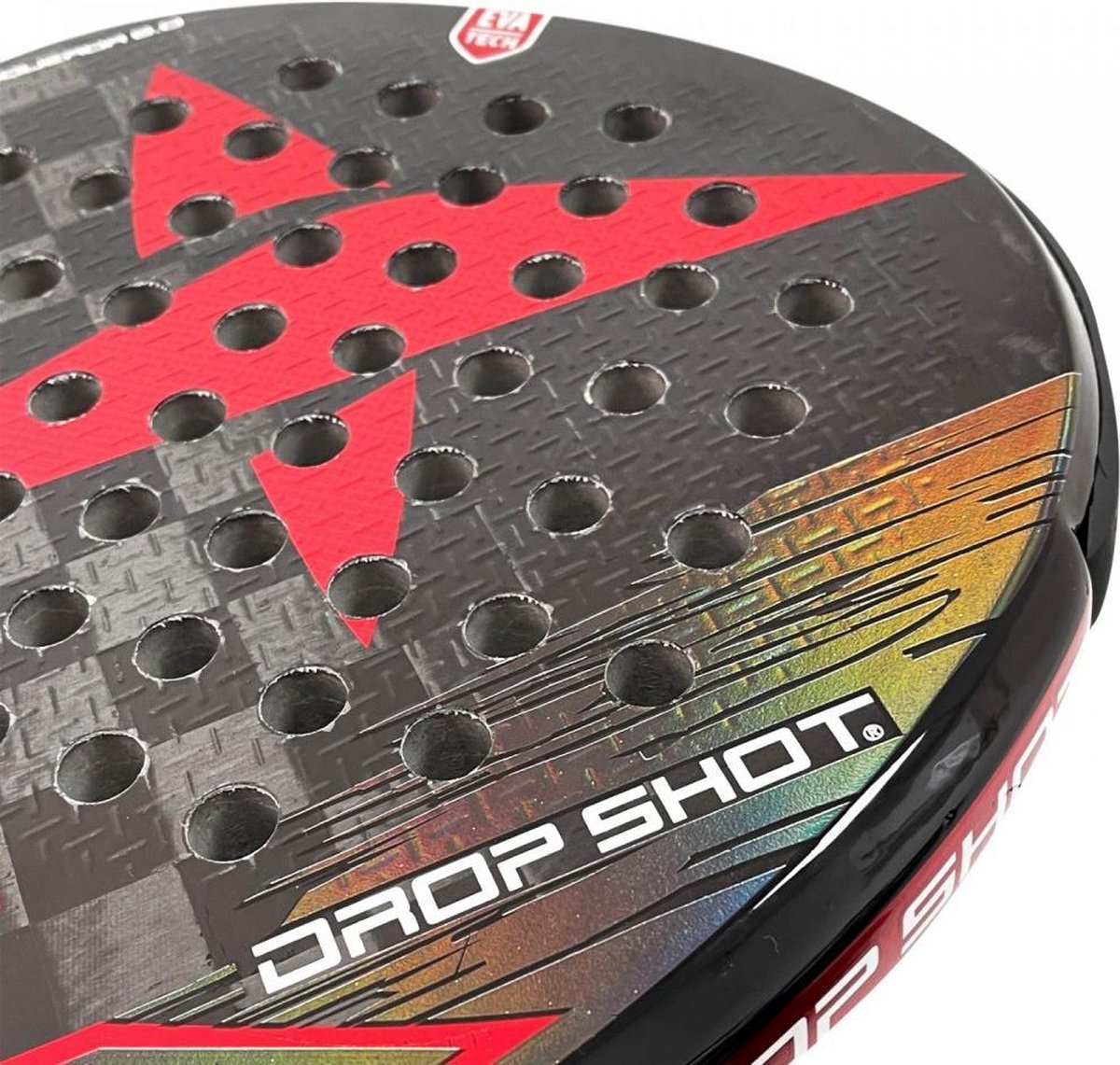 Drop Shot Conqueror 8.0 MS Red (Teardrop) - 2021 padelracket | bol.com