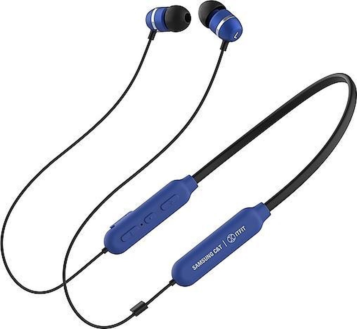 Samsung ITFIT A08C Bluetooth draadloze in-ear oordopjes - Blauw | bol.com