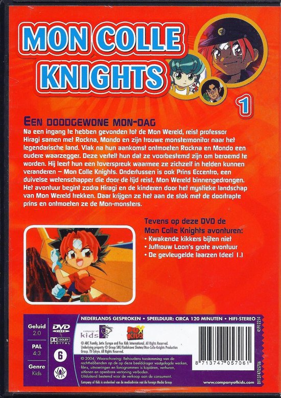 Mon Colle Knights 1-Een Doodgewone Mon-Dag (Dvd) | Dvd's | bol