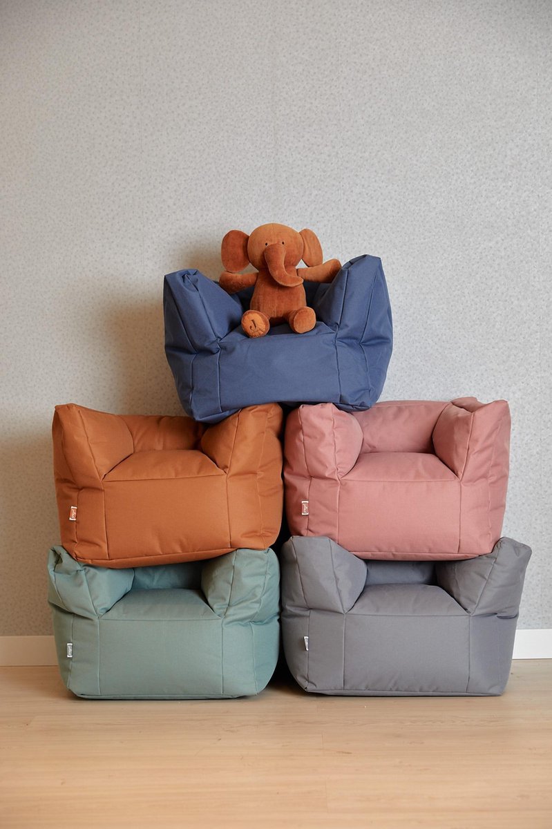 Jollein Kinderfauteuil - Storm Grey | bol.com