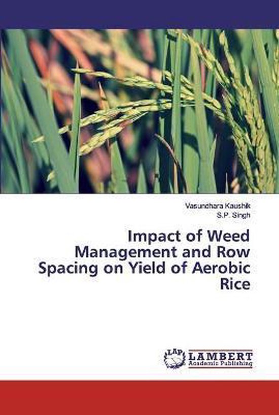 Impact of Weed Management and Row Spacing on Yield of Aerobic Rice ...