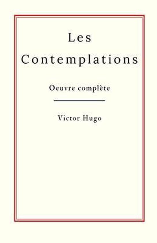 Les Contemplations, Victor Hugo | 9798526276276 | Boeken | bol.com