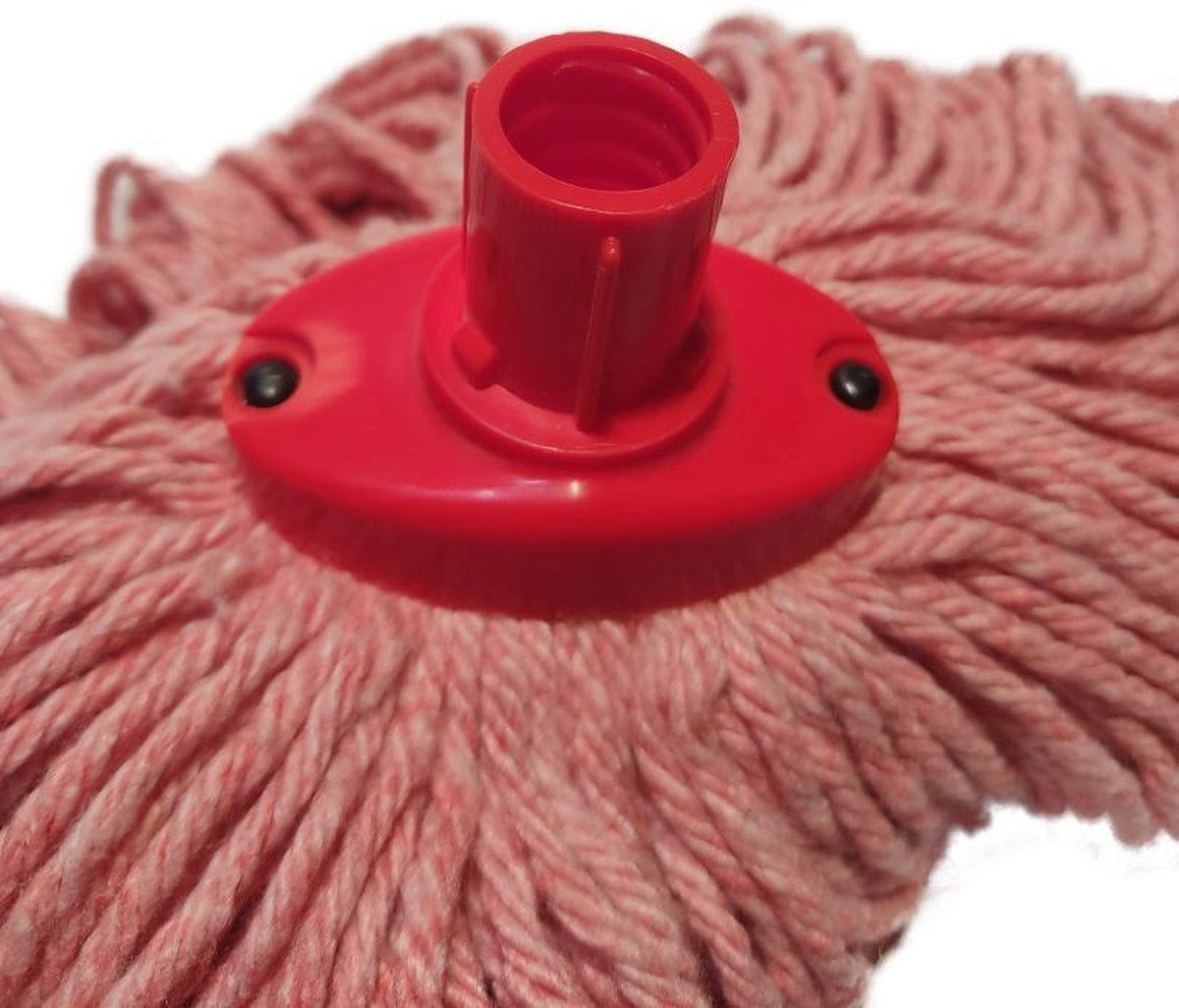 Dweilmop - professioneel - rond gelust - met schroefdraad - 192 gr ...