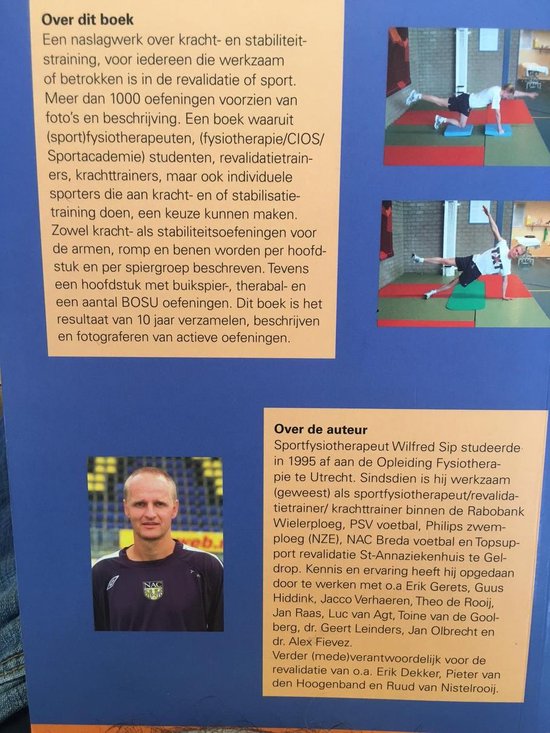 Kracht- en Stabiliteitstraining, W. Sip | 9789067204415 | Livres | bol