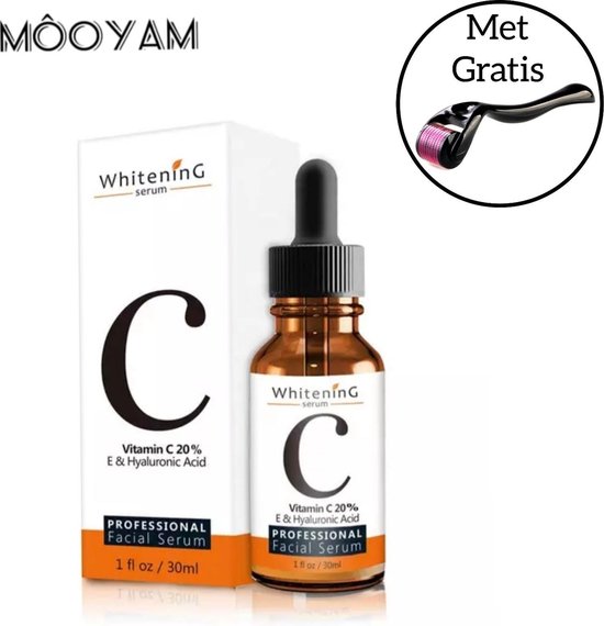 MÔOYAM Vitamine C Serum - Vitamine E - Hyaluronic acid - Facial serum - Gezichtsserum... | bol