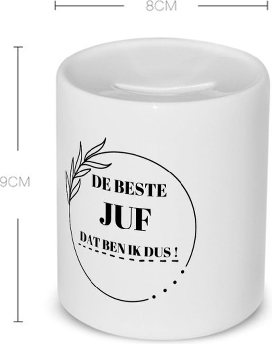 Akyol - beste juf dat ben ik dus Spaarpot - Juf - leraressen - collega's - verjaardag... | bol