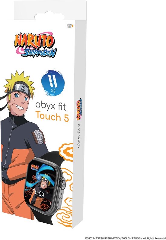 Abyx Fit Touch 5 Naruto Shippuden Edition – Exclusieve smartwatch model ...