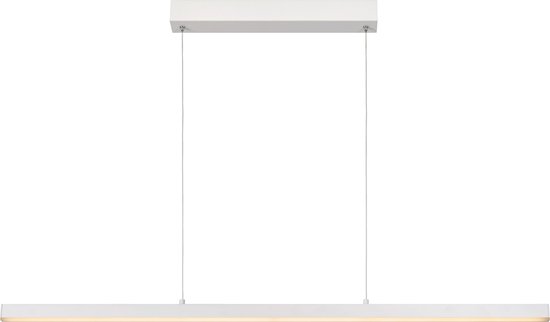 Lucide SIGMA - Hanglamp - LED Dimbaar - 1x30W 2700K - Wit | bol