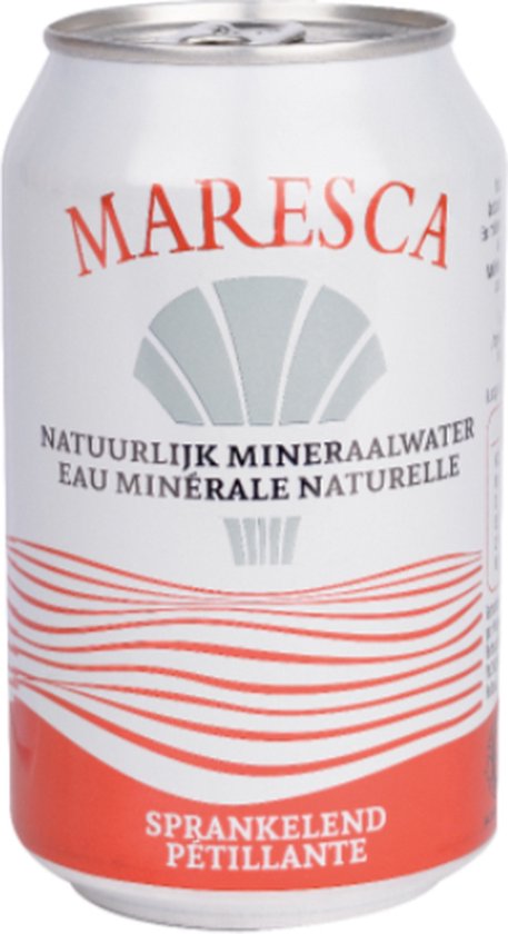 Maresca - Natuurlijk Mineraalwater - 24 blikken a 0,33L | bol