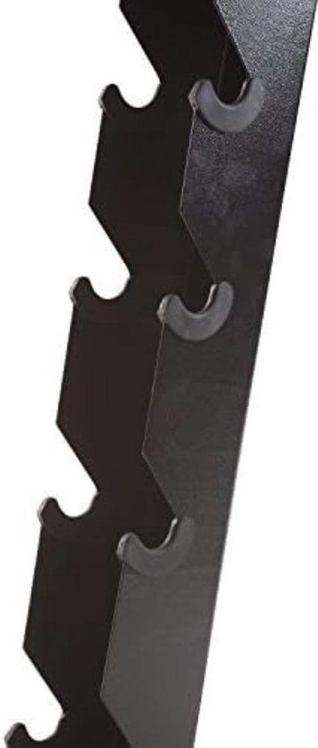 Halterrek - Haltersteunen voor Dumbells - Halter Rek Pyramide - Staal | bol