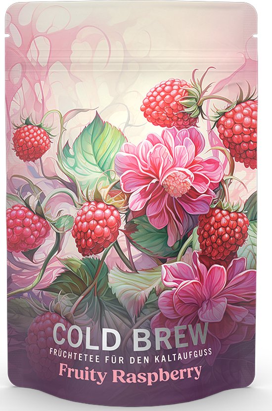 Cold brew tea - cold brew vruchtenthee - Cold Brew "Fruity Raspberry ...