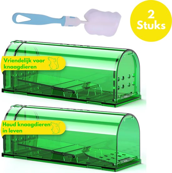 Laavir Muizenval - Diervriendelijke muizen vangen - Binnen en buiten ...