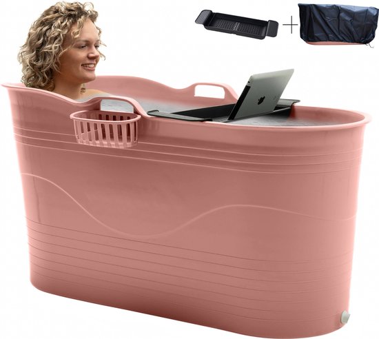 HelloBath® - Bath Bucket XL (Comfort) - Terracotta - 122 cm - Zitbad ...