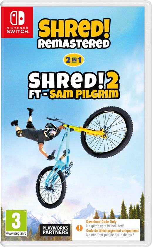 Shred! Remastered & Shred 2! Ft Sam Pilgrim - Nintendo Switch (Code in ...
