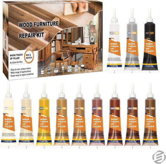 Equivera Laminaat Reparatieset - Laminaat Repareren - Meubel Reparatie ...